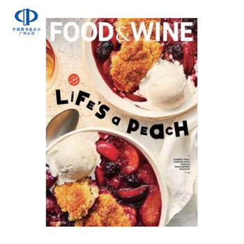 【半年订阅】food & wine 佳肴与美酒 英文原版进口 美国出版 年订12期 858B0029