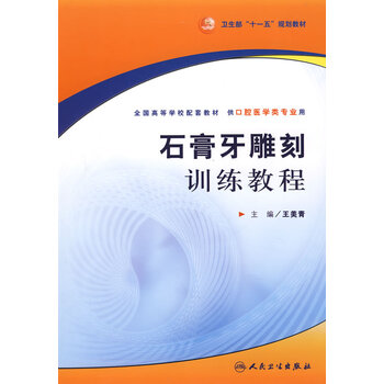 石膏牙雕刻训练教程 王美青 人民卫生出版社
