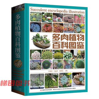 多肉植物百科图鉴 涵盖3938种多肉植物形态特征种类分布生长习性栽培繁殖和观赏配置 4000余幅精美彩图 多肉植物工具书