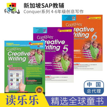 新加坡英语SAP Conquer Creative Writing攻克系列创意写作小学英文原版进口 提高版 4-6年级
