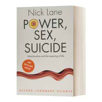 Power Sex Suicide 英文原版 能量 性 自杀 线粒体与生命的意义 英文版 进口英语原版书籍