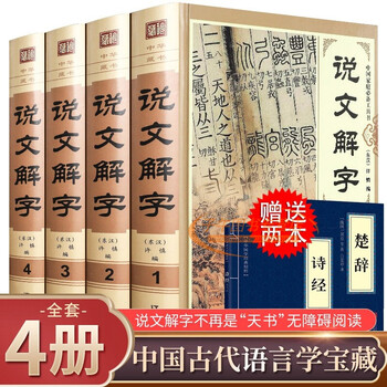 正版 说文解字原版 许慎著正版全版 全今释图解540部首篆书字注解 大字本说文解字注段玉裁注中华书局