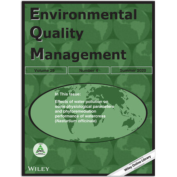 【单期可选】Environmental Quality Management 环境质量管理刊物 20 2020年夏季刊