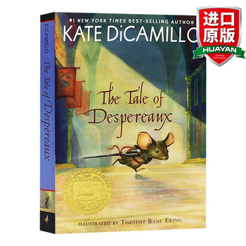 英文原版 浪漫鼠德佩罗 The Tale of Despereaux 双鼠记 美版 纽伯瑞金奖 预售