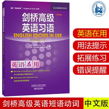 剑桥英语在用English in Use 剑桥英语习语 中文版 英语在用 剑桥英语在用丛书 外