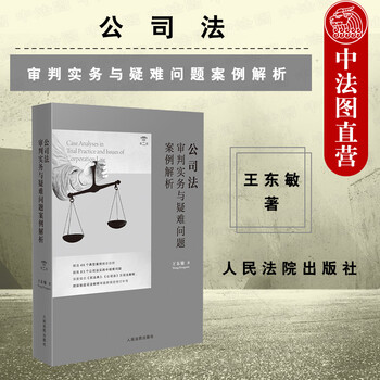 公司法审判实务与疑难问题案例解析 第二版 王东敏 根据民法典担保制度司法解释修订 民事责任股东股权
