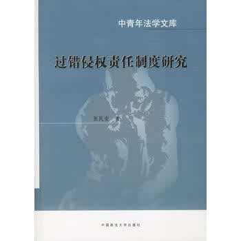 过错侵权责任制度研究 张民安