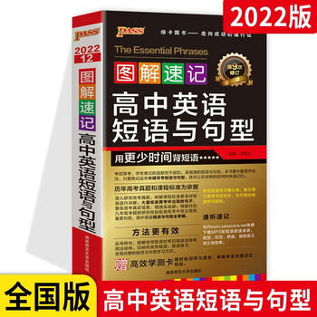 【可选】图解速记高中英语词汇 英语短语与句型