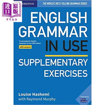 剑桥英语语法中级补充练习English Grammar Supplementary Exercise