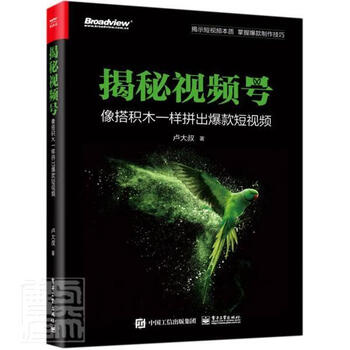 揭秘号(像搭积木一样拼出爆款短)卢大叔电子与通信9787121408595 制作普通大众