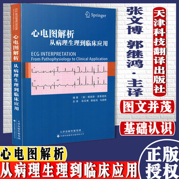 心电图解析 从病理生理到临床应用 佛瑞 心电图学参考工具书籍 病理生理学临床工具书 天津科技翻译出