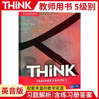 原版 剑桥英语青少教材 Think Teacher's Book 教师用书 KET/PET考试教辅书 5级教师书