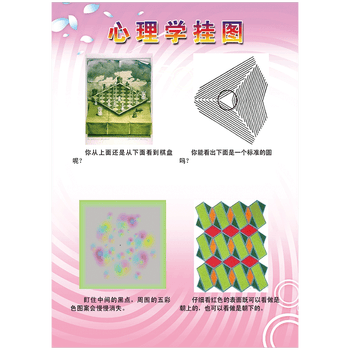 心理学挂图海报咨询室布置健康压力趣味图片暗示宣传画墙贴SCY25 SCY25-02 心理学挂图 40x60cm  PP覆膜贴纸