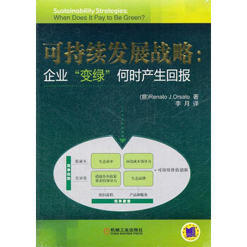 可持续发展战略【正版图书，放心下单】