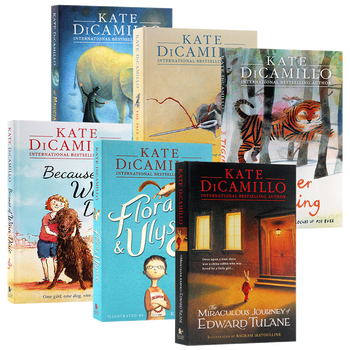 Kate DiCamillo 英文原版 凯特迪卡米洛作品集6册 爱德华的奇妙之旅 傻狗温迪克 纽伯瑞