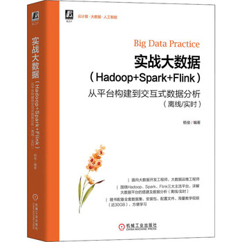 实战大数据(Hadoop+Spark+Flink) 从平台构建到交互式数据分析( 杨俊 编 书籍