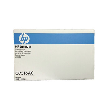 【惠普Q7516AC】惠普（HP）Q7516AC 黑色硒鼓 大客户专供 白色包装16A（ 适用于惠普HP 5200/5200n/5200LX ...