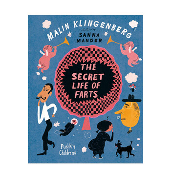 现货The Secret Life of Farts，屁的秘密生 儿童趣味故事艺术绘本英文原版图书籍