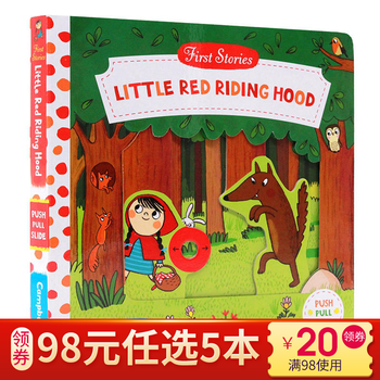 正版 英文原版绘本 First Stories BUSY系列 童话篇 Little Red Hood