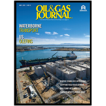 【单期可选】Oil&Gas Journal 美国石油与天然气杂志 2019/20/21年 英文英语杂 2021年3月刊