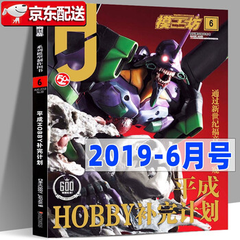 模工坊杂志期刊2019年6月号【600期纪念号】 通过新世纪福音战士一窥平成HOBBY补完计划