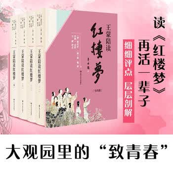 王蒙陪读红楼梦 函套盒装全套4册