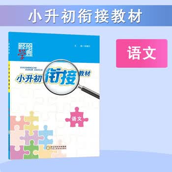 小升初衔接教材 2022新版 语文