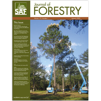 【单期可选】Journal of Forestry 美国林业技术产品杂志  2021年1月 2021年1月刊