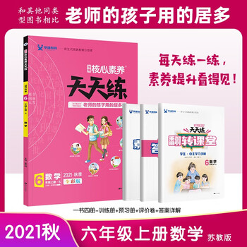 21秋核心素养天天练*六年级*数学*苏教