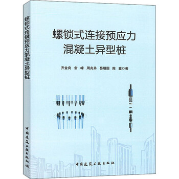 螺锁式连接预应力混凝土异型桩 图书