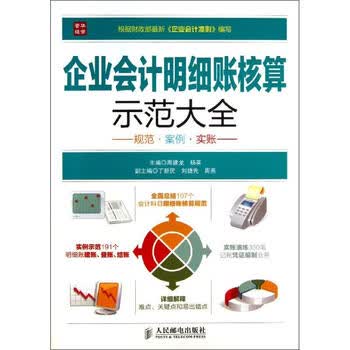 企业会计明细账核算示范大全