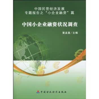 中国小企业融资状况调查【正版图书】