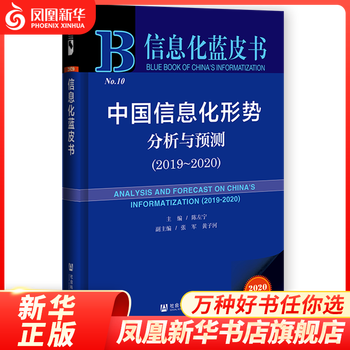 中国信息化形势分析与预测（2019-2020）陈左宁主编 管理书籍  社会科学文献出版社 凤凰新华书店旗舰店