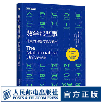 数学那些事 伟大的问题与非凡的人 数学历史故事 趣味数学家故事 整理数学核心知识 好玩的数学科普书