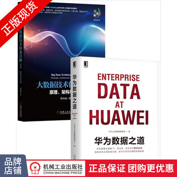 包邮 [套装书]华为数据之道+大数据技术体系详解:原理、架构与实践(2册8076745