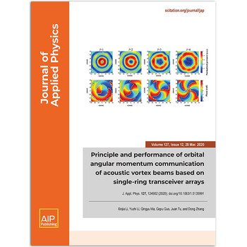 【单期可选】Journal of Applied Physics 应用物理学杂志 2020/21年英 N.12 2020年3月28日