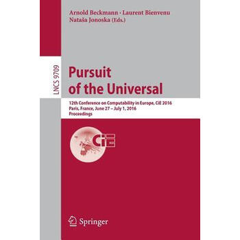 Pursuit of the Universal: 12th Conference on Com