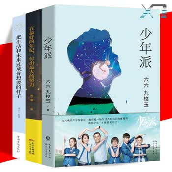 全3册 少年派电视剧原著小说+在 好的年纪付出 大的努力+把生活和未来过成你想要的样子 六六著  青