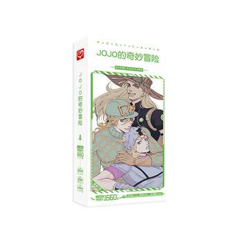 188二哈白猫渣反刀剑乱舞盗墓笔记JOJO冒险夏目文豪明信片周边 jojo明信片(封面随机)