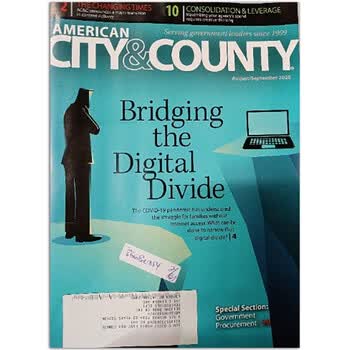 【单期可选】American City&County 2019/20年月刊 美国城市乡村杂志 2020年8/9月合刊