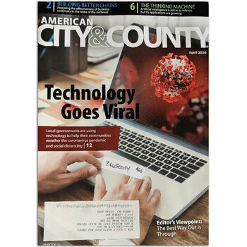 【单期可选】American City&County 2019/20年月刊 美国城市乡村杂志 2020年4月刊