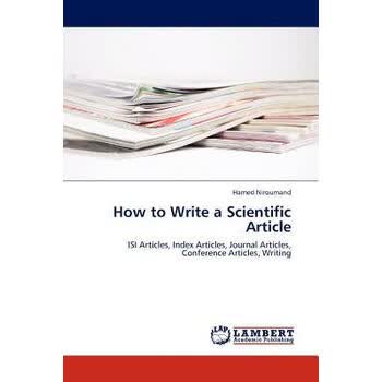 How to Write a Scientific Article