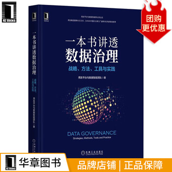 现货包邮 一本书讲透数据治理：战略、方法、工具与实践 用友平台与数据智能团队8084754