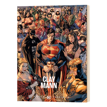 英文版 英文原版 DC Poster Portfolio Clay Mann DC海报集 克莱曼 Clay
