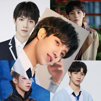 罗一舟海报 周边全新周边同款写真墙贴壁纸8张高清照片挂画2021款 罗一舟海报(八张不同)