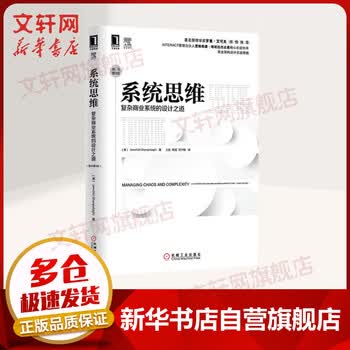 系统思维：复杂商业系统的设计之道（原书第3版）