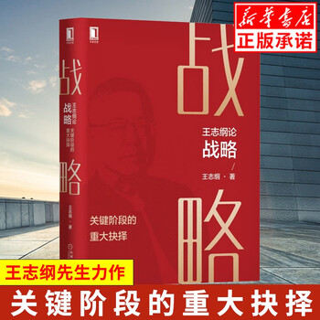 现货王志纲论战略:关键阶段的重大抉择 中国式战略 王志纲 定位 龙永图 知行合一 沉淀30