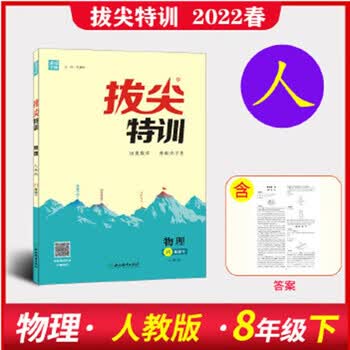 2022秋 拔尖特训 八年级下册物理 人教版