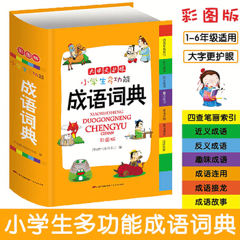 成语词典2020年小学生成语词典彩色本彩图版中小学大全新版工具书 成语词典
