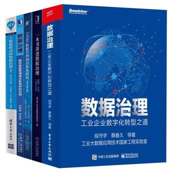数据治理（5册）DAMA数据管理知识体系指南   主数据驱动 一本书讲透数据治理 工业企业数字化